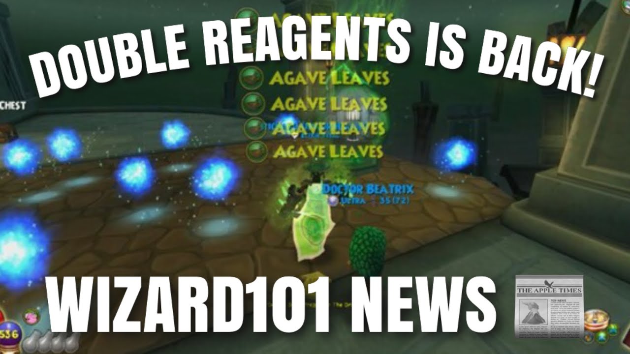 Double Reagents Time! Wizard101 Commentary and Latest News. - YouTube