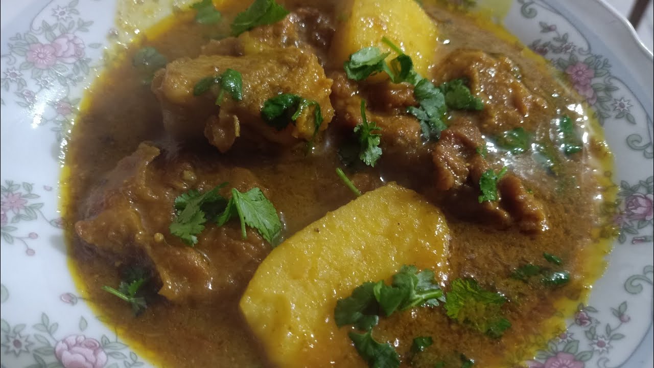 Aloo Ghosht Easy Recipe | The Cookbook - YouTube