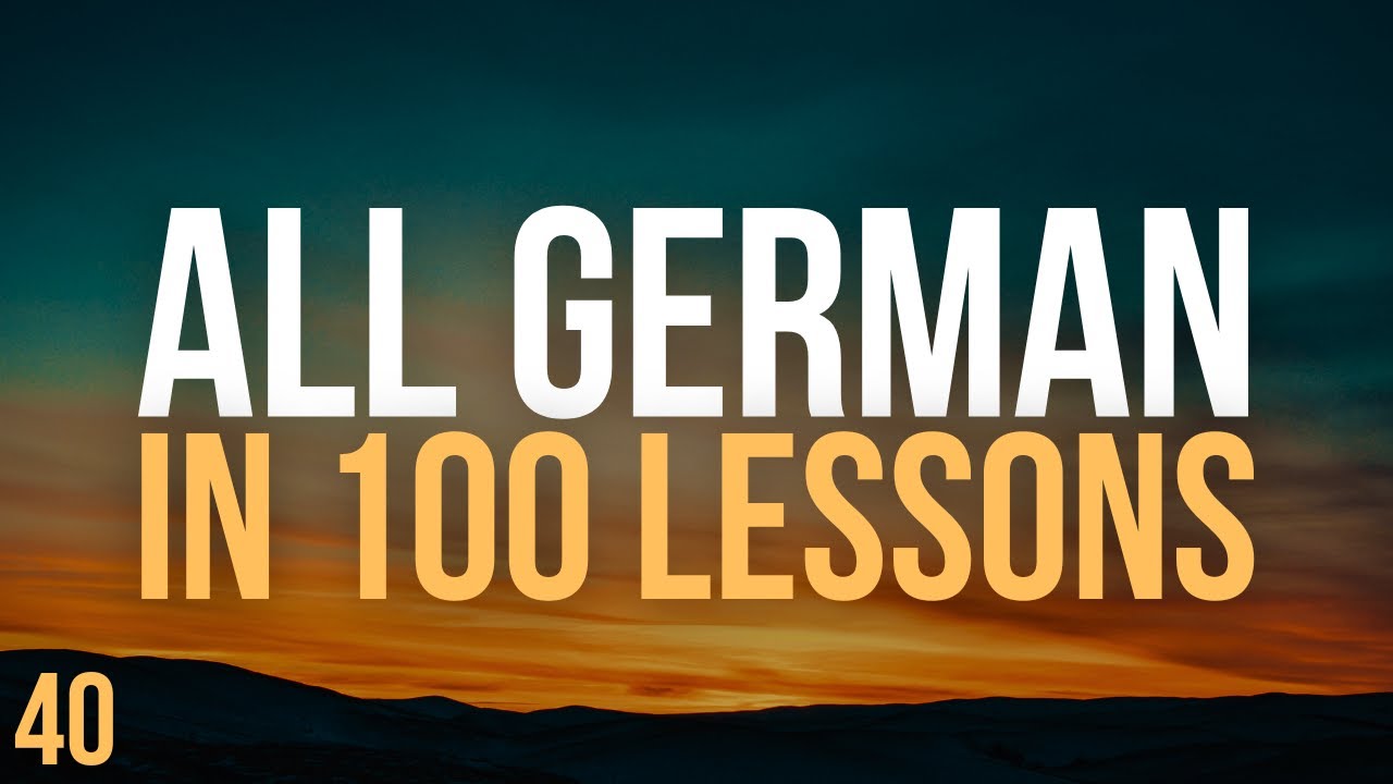 All German in 100 Lessons. Learn German . Most important German phrases ...