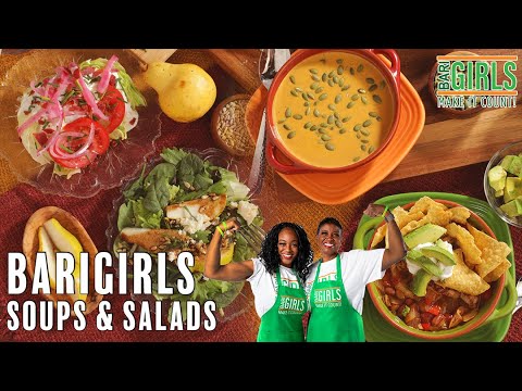 The Bari Girls: Healthy Soups & Salads - YouTube
