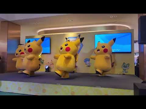 Pikachu live dancing @Central world Bangkok Thailand 3/12/23 001