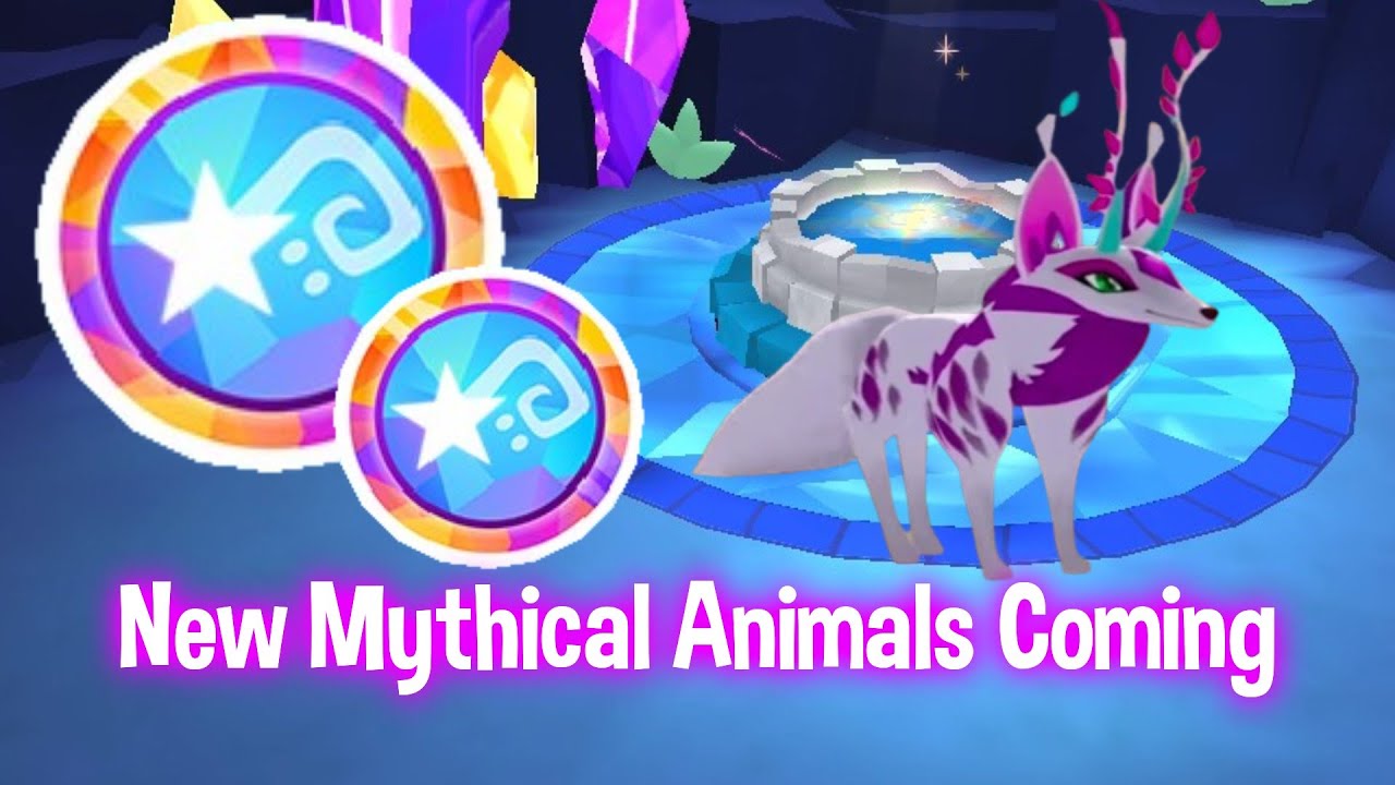 NEW MYTHICAL ANIMALS COMING TO ANIMAL JAM | Animal Jam Wishing Coin ...