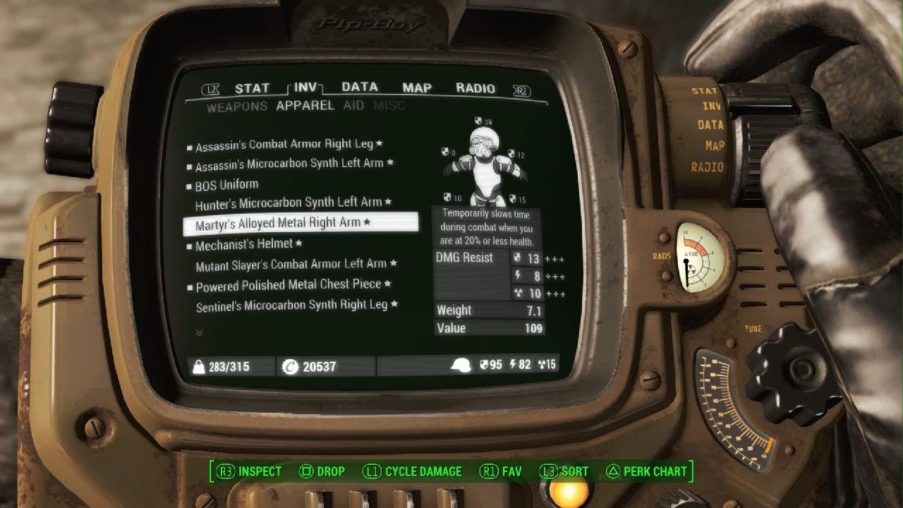 Gyropizza666 - Fallout 4 gameplay 7/11/24 - YouTube
