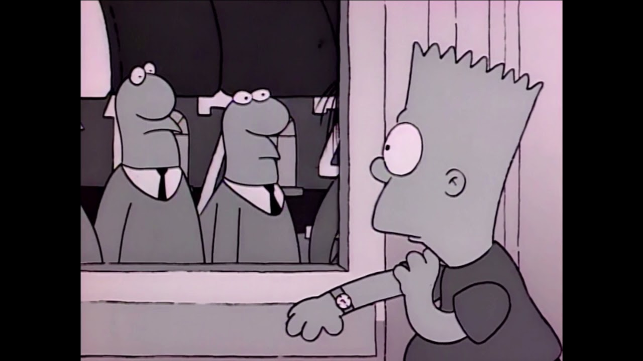 Bart's math trip (The Simpsons, S01E02) - YouTube
