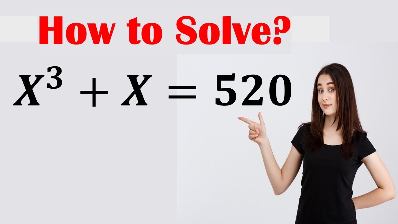 A Good Math Olympiad Algebra Equation | Math Olympiad Questions ...