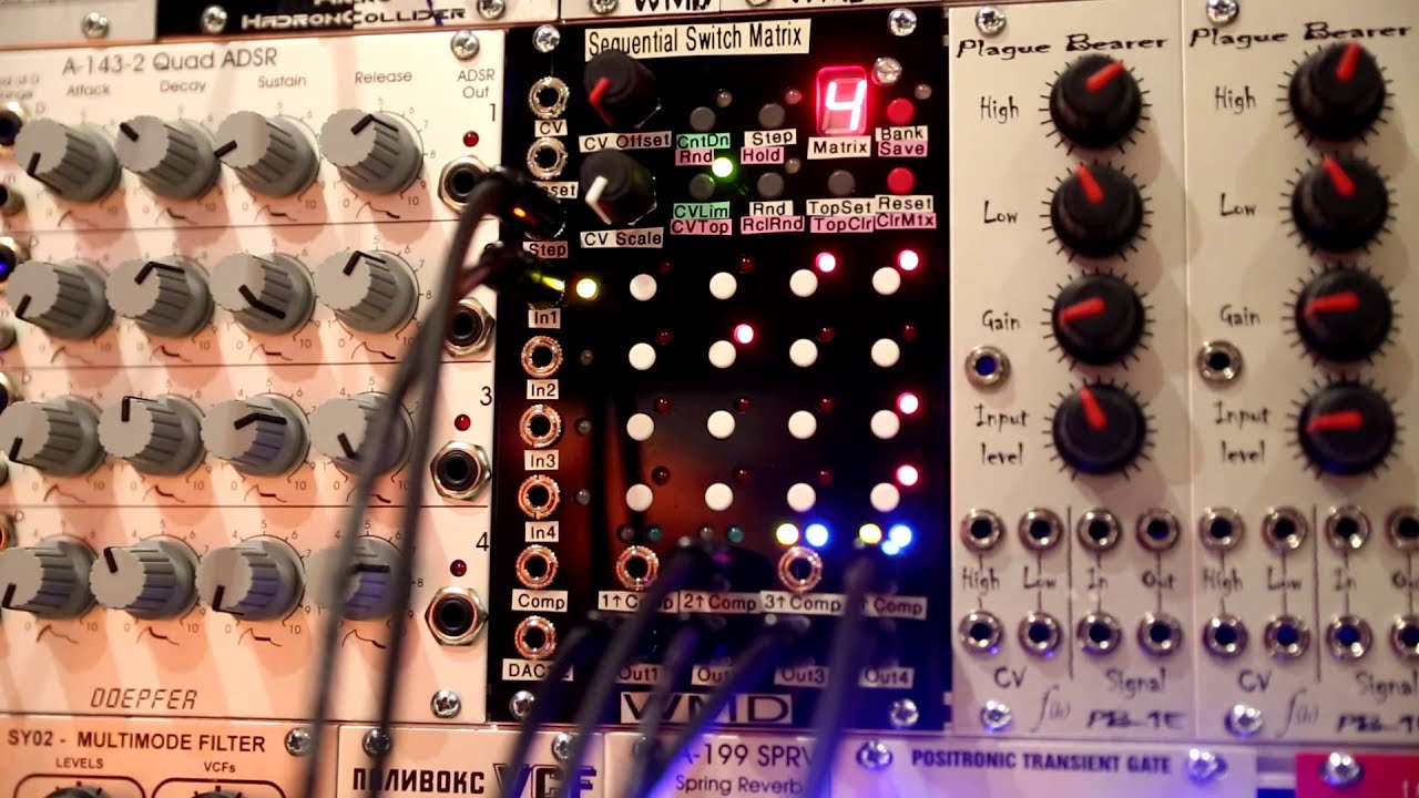 WMD Sequential Switch Matrix teaser demo 2 - YouTube