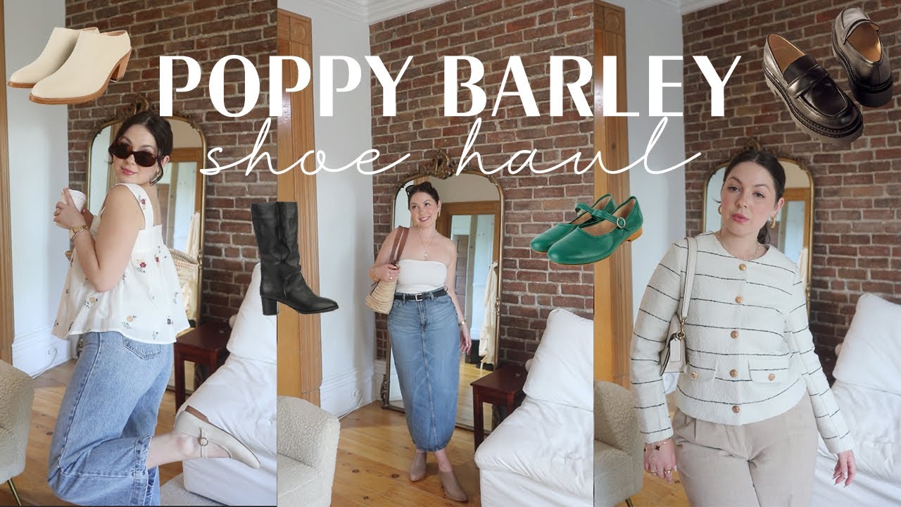 POPPY BARLEY SHOES REVIEW & HOW I'D STYLE THEM | Summer outfit inspo ...