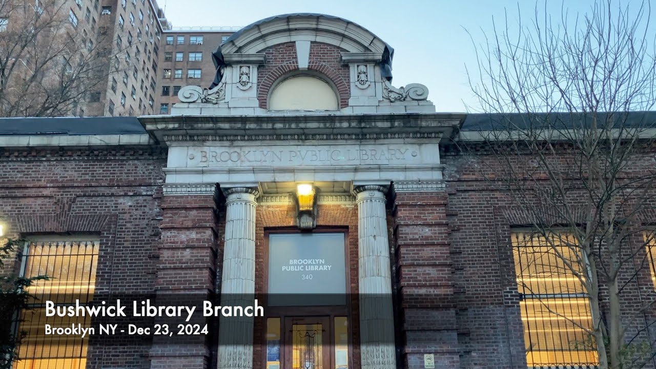 358 Bushwick Library Branch - YouTube