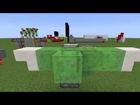 how to make a redstone airplane - YouTube