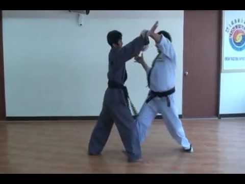 KTHF, GM Kim Chil Yong. ГМ Ким Чиль Ён 9 дан. (видео 14)