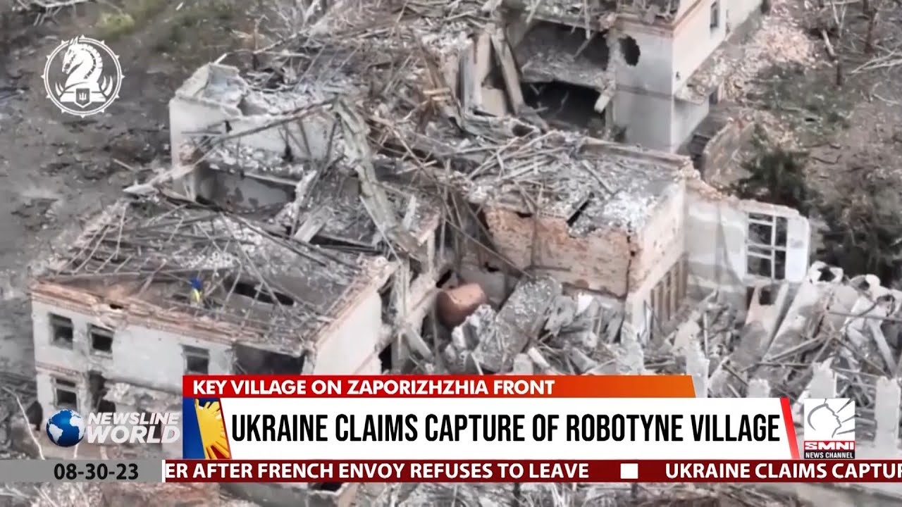 Ukraine claims capture of Robotyne village - YouTube