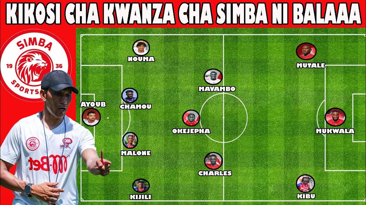 KIKOSI CHA KWANZA CHA SIMBA NI BALAAA - YouTube