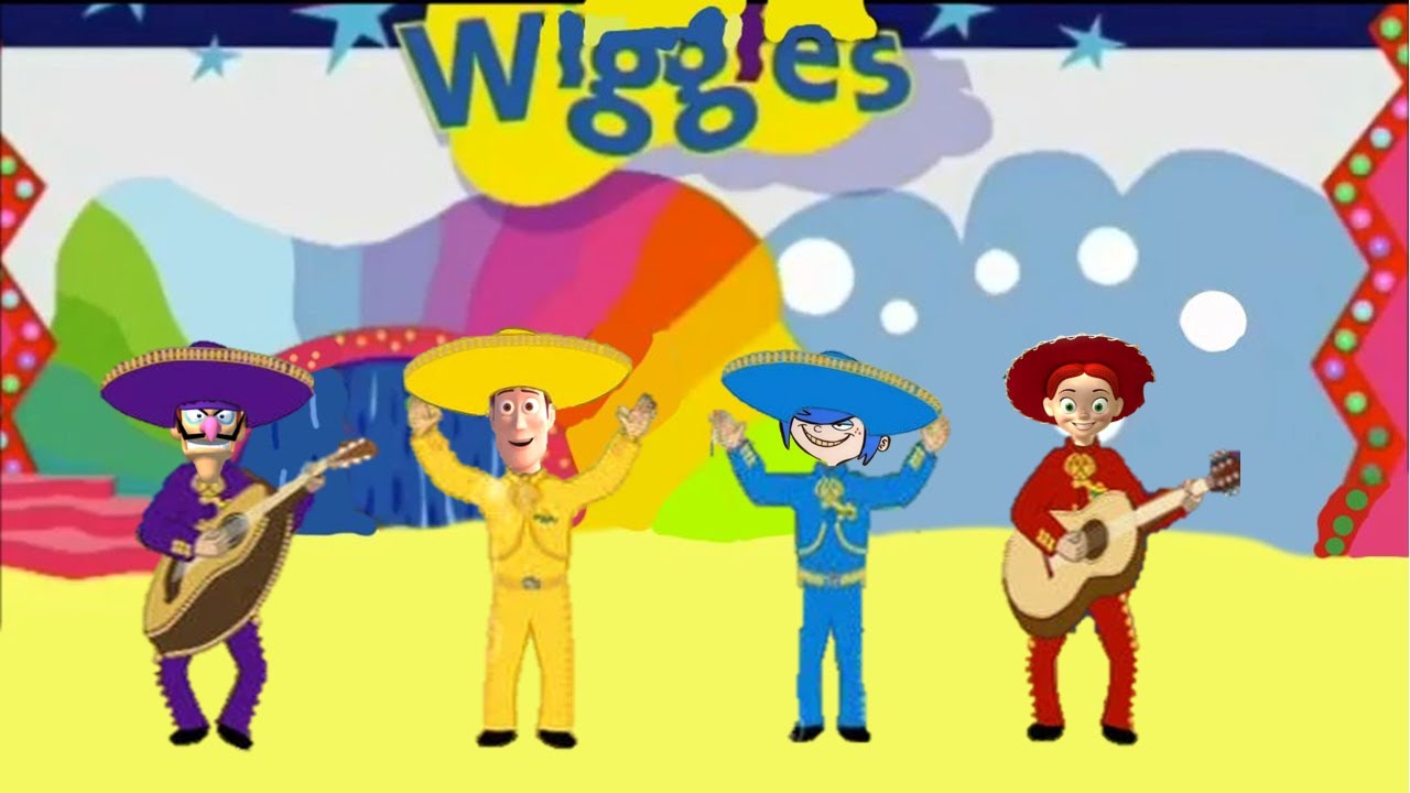 The Mariachi Wiggles with Cartoon Characters Cast Video - YouTube