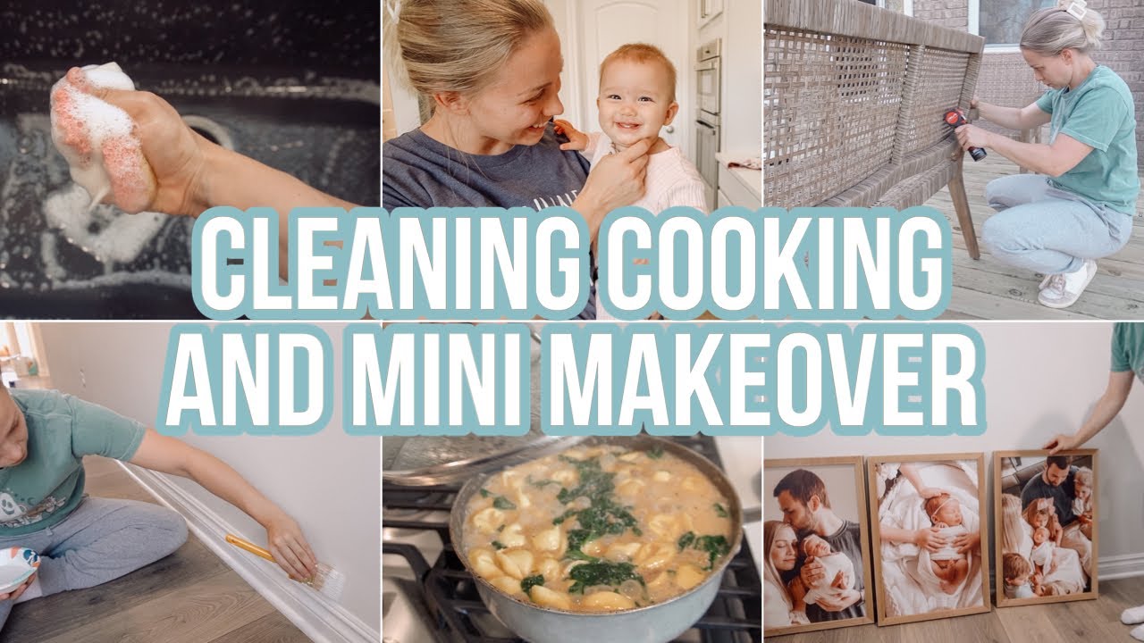 CLEANING MOTIVATION // COOKING // HOME PROJECTS // STAY AT HOME MOM ...