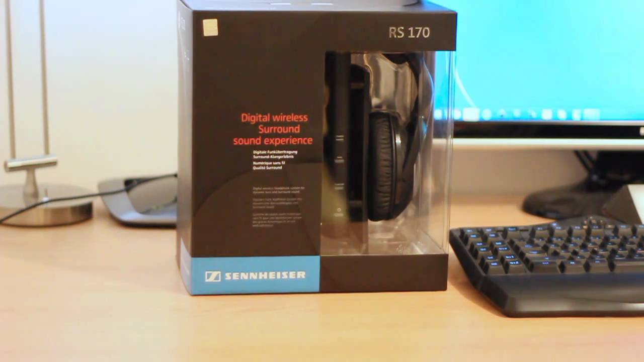Sennheisser RS-170 Unboxing - YouTube