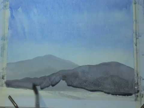 PART 2 - Beginners Watercolour- With Matt Palmer - YOUR FIRST PAINTING ...