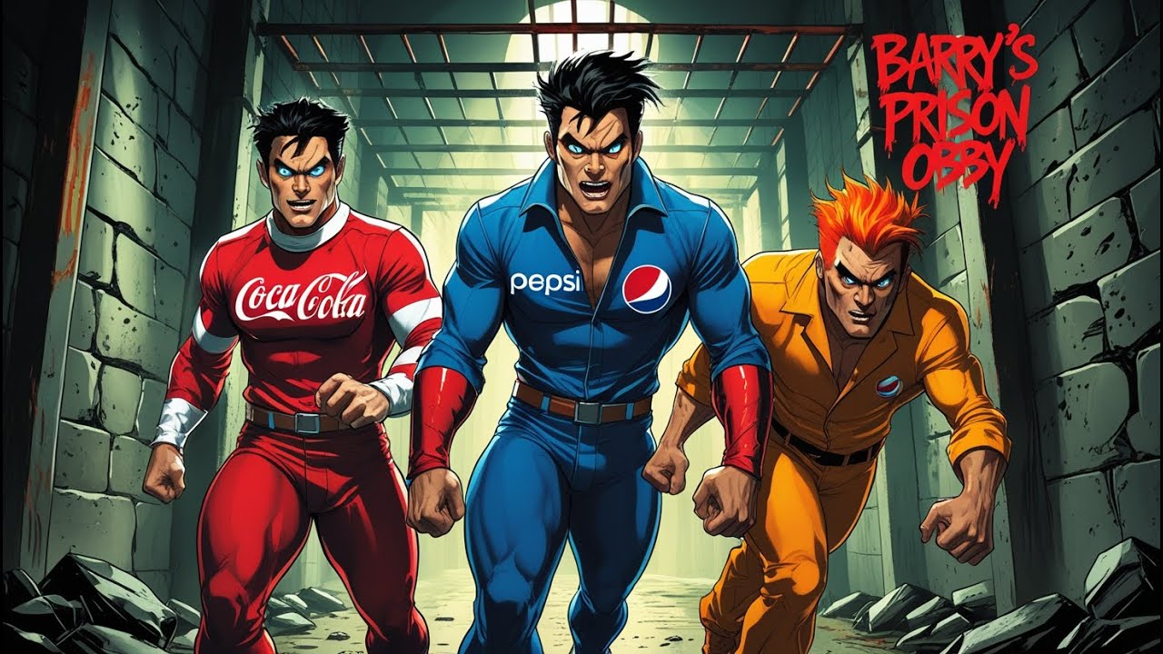 BARRY'S PRISON RUN CHAOS: COCA-COLA, PEPSI, AND FANTA TAKE OVER!Part 2 ...
