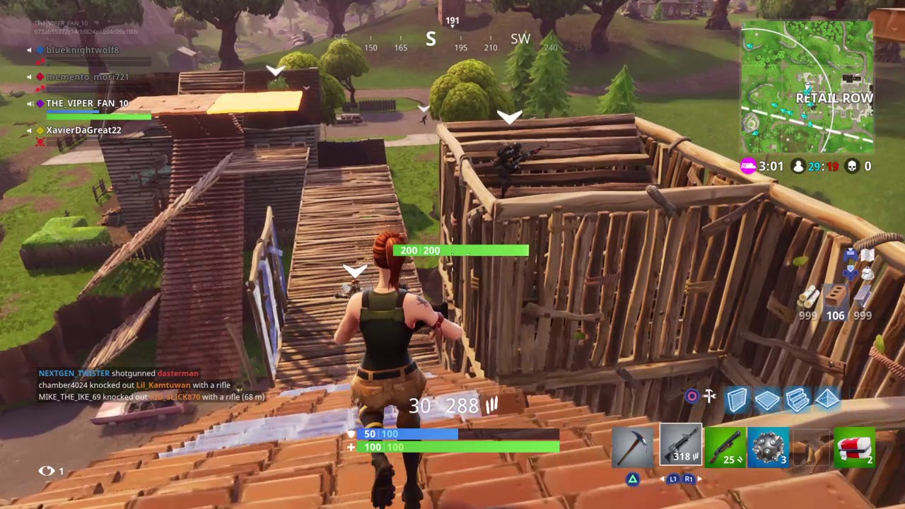 Building the highest Fort in (Fortnite Battle Royale) - YouTube