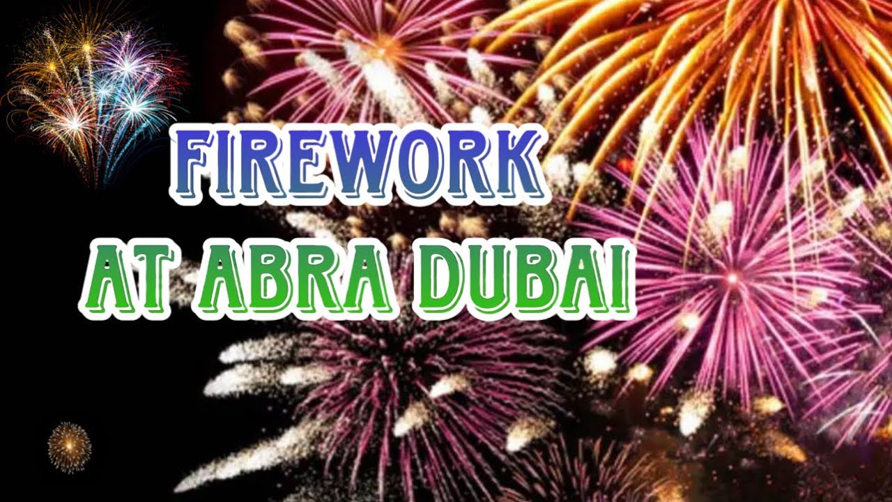 Firework|Firework in UAE|National day firework - YouTube