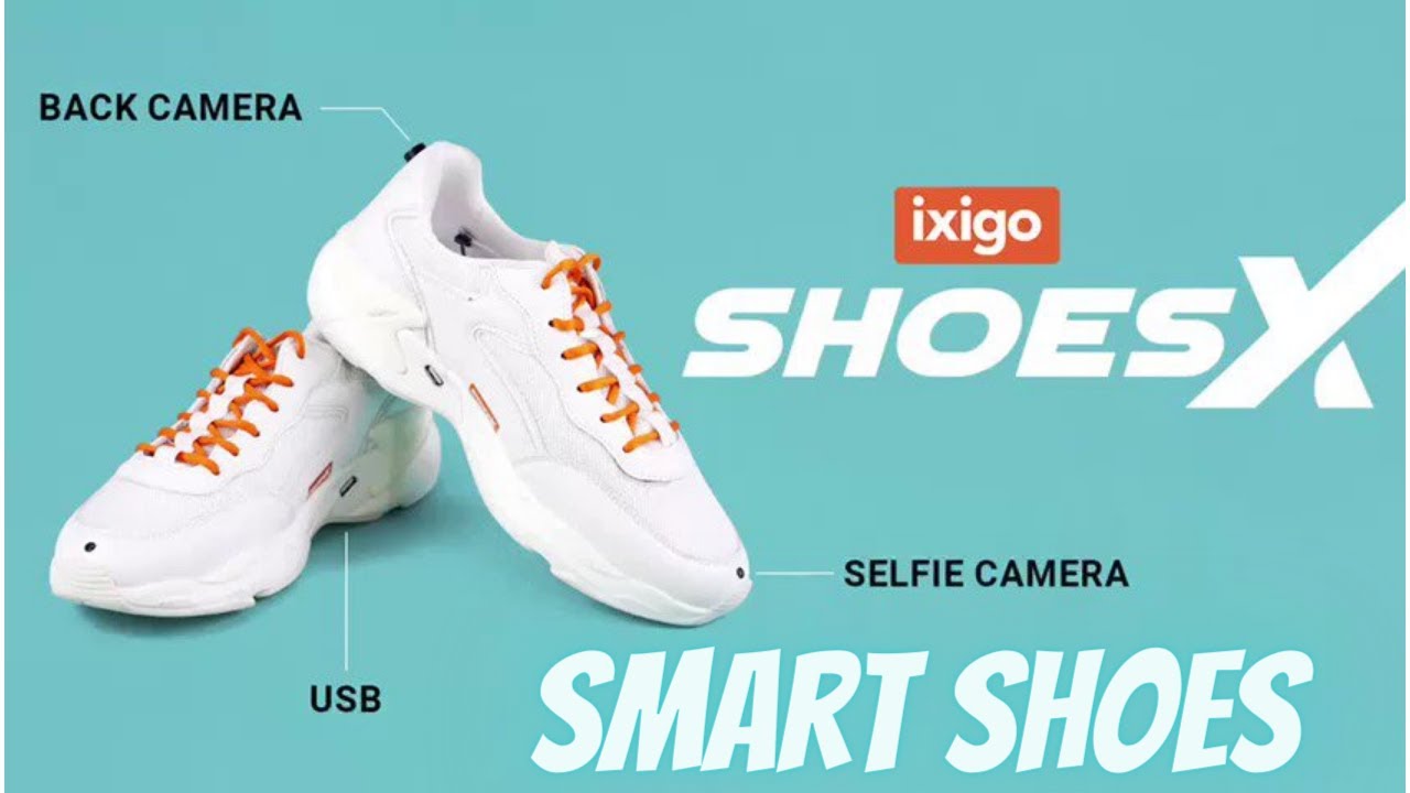 Hi-Tech (Smart) Shoes l Camera l GPS l Power Bank - YouTube