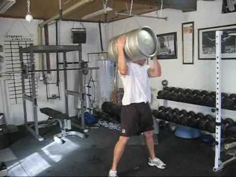 SERIOUS Conditioning - Keg Shouldering - YouTube