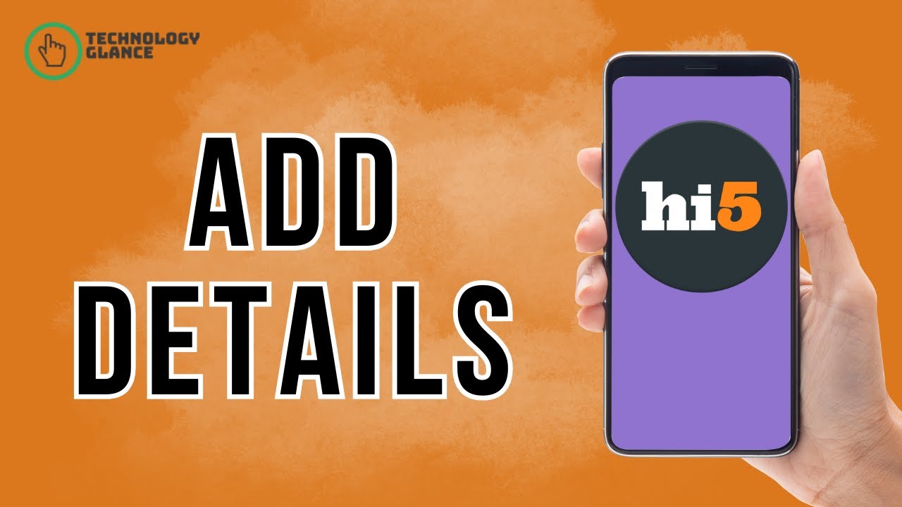 How to Add Details About Yourself on hi5? | Technology Glance - YouTube