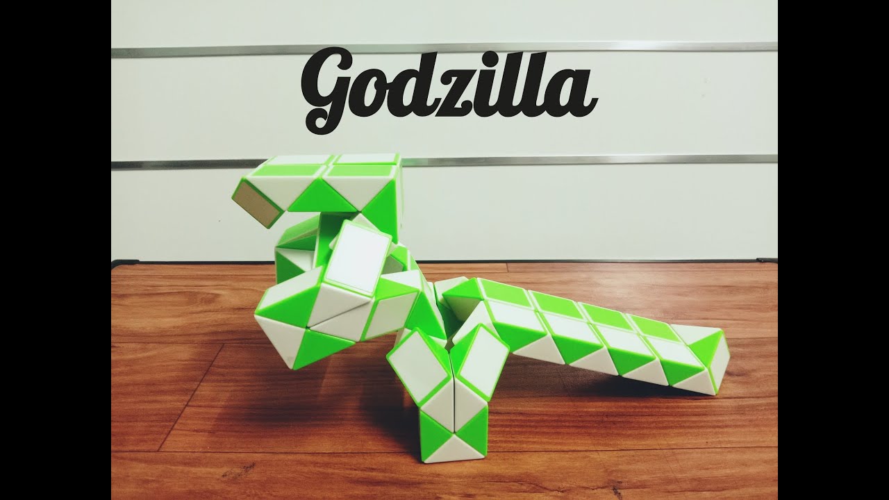 SNAKE CUBE: GODZILLA (72 wedges) - YouTube