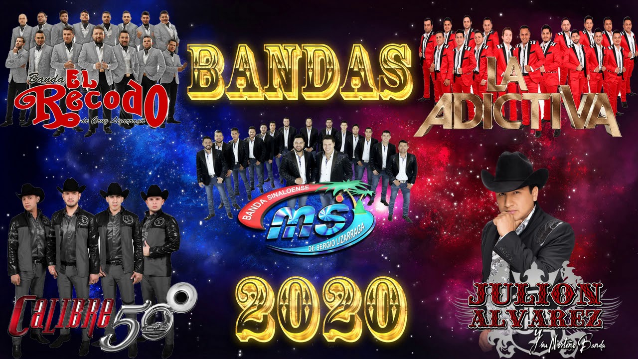 BANDAS 2020 - Lo Mas Romantico Lo Mejor y Lo Mas Nuevo - Banda MS ...