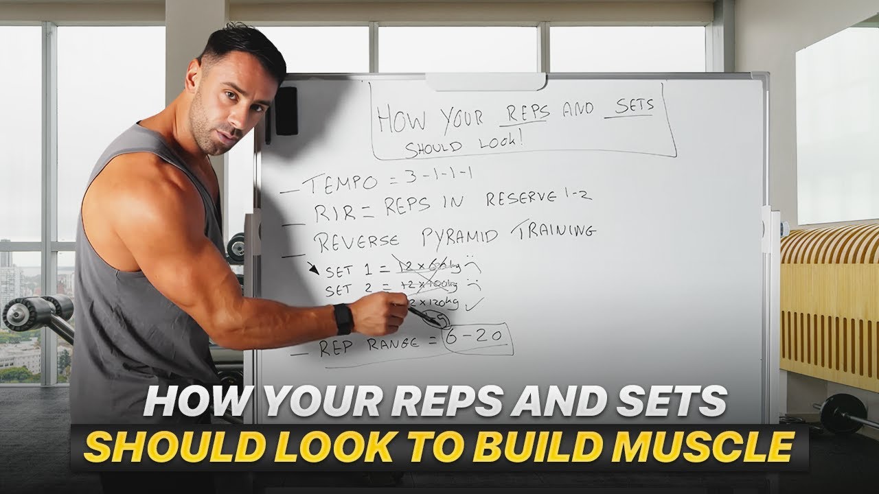 Build MUSCLE With The RIGHT Reps And Sets - YouTube