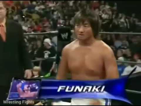 The Great Khali First Match Vs Funaki | WWE | Wrestling Fights - YouTube