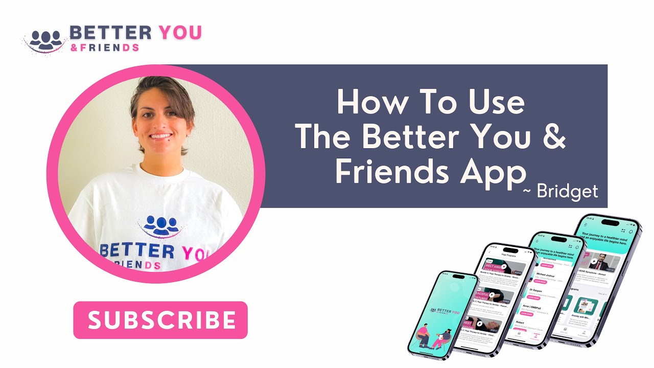 How to Use Better You and Friends | App Demo - YouTube