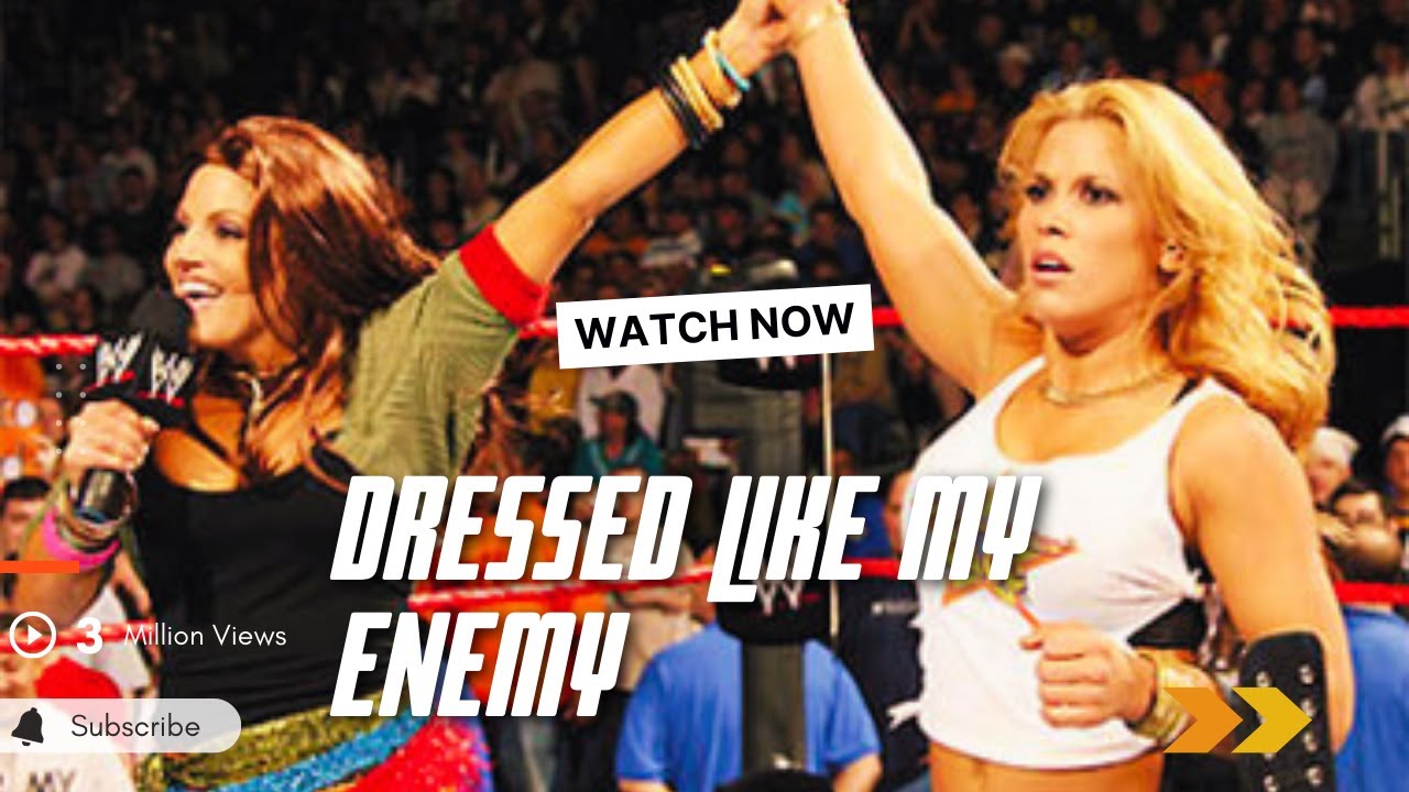 8 Female superstars dressed like their enemies - YouTube