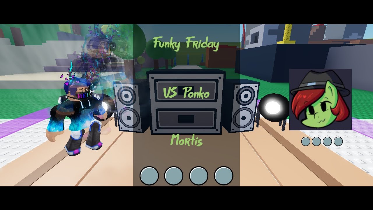 Funky Friday VS Ponko Mod Mortis (Hard) | DoNNeY XD - YouTube