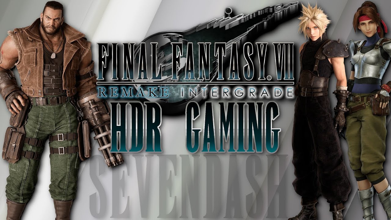 HDR Intro: Final Fantasy 7 Remake 1440p60 AMF H265 - YouTube