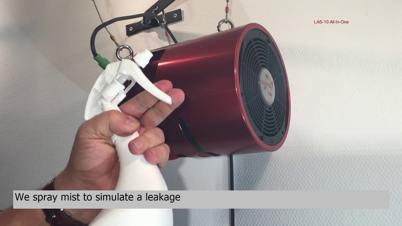 DASPOS - Oil Mist Detection LAS-10 All-In-One - YouTube