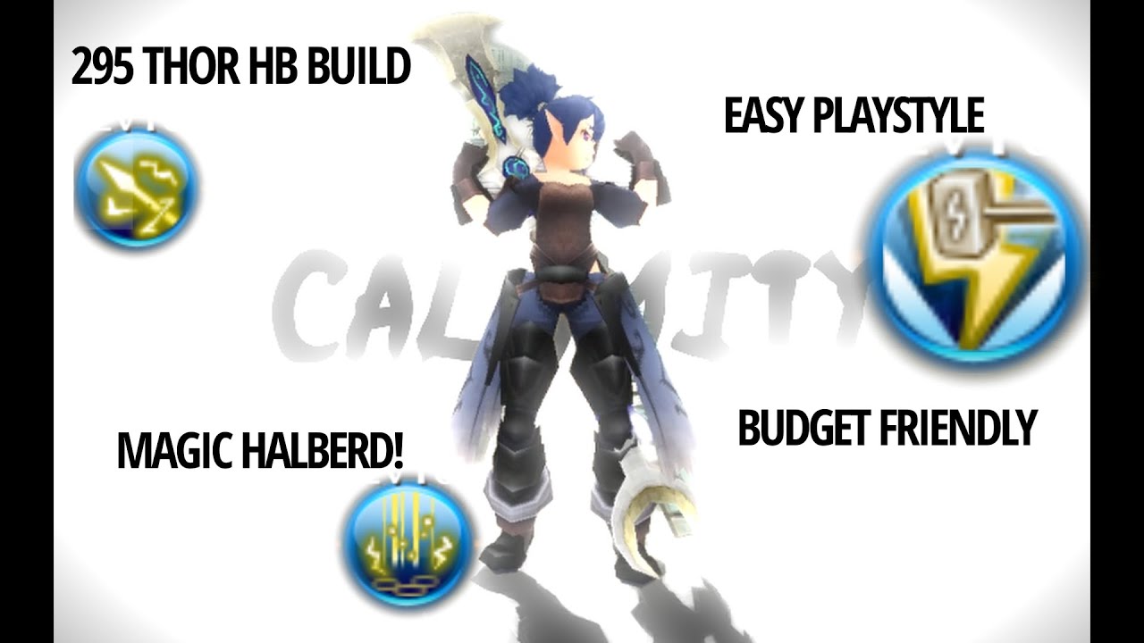 ToramOnline - NEW LV 295 THOR MAGIC HALBERD BUILD - DEAL EXTREME DAMAGE ...