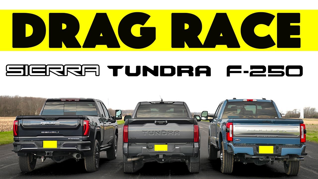 2024 Ford F250 vs Toyota Tundra vs GMC Sierra 2500. Close but not close ...