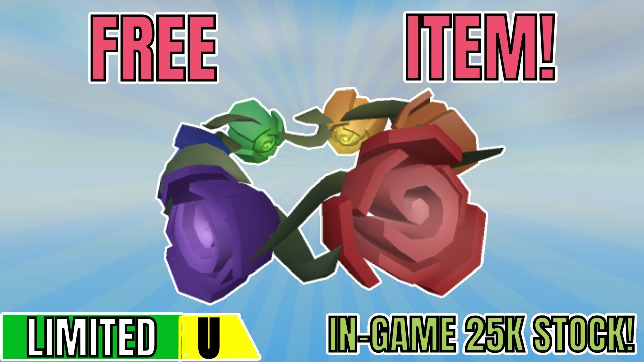 [FREE IN-GAME LIMITED] HOW TO GET THE RAINBOW FLOWER CROWN IN SLIDE ...
