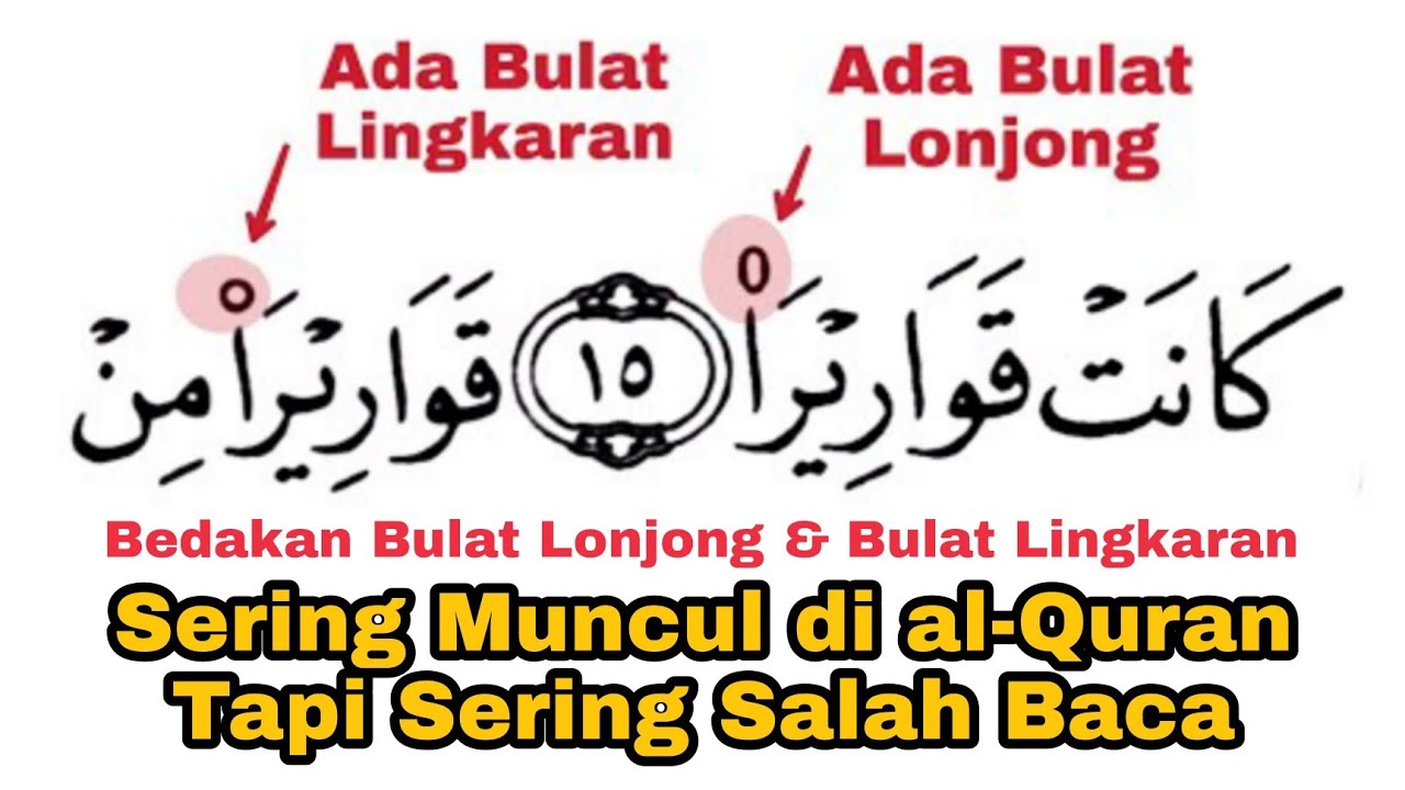Ada Bulat Lingkaran & Bulat Lonjong di al-Qur'an, Sering Muncul Saat ...