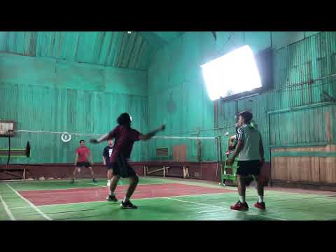 Partai eksebisi | Randy/Abu Bakar vs Ilham/Jailani Kaltim match 01