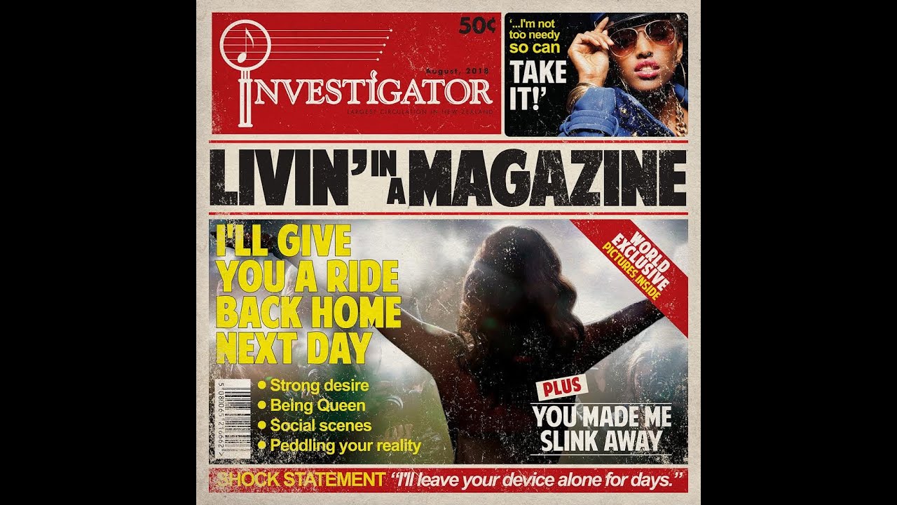 INVESTIGATOR - Livin' in a Magazine (Official Music Video) - YouTube