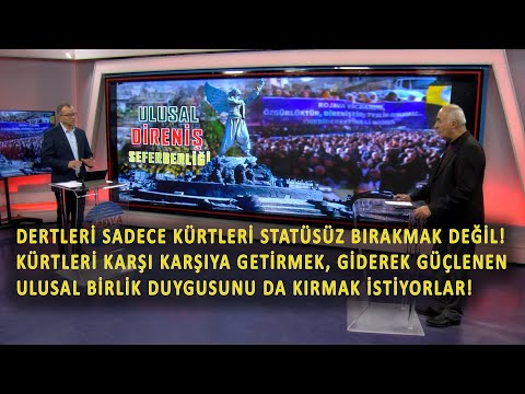 Yalnız statüsüz bırakma dertleri yok! Kürtleri karşı karşıya getirme yönünde de ciddi planlar var!