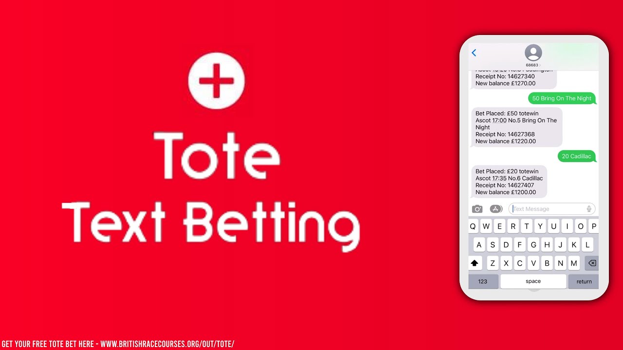 Tote Text Betting UK | Text a Bet With SMS Messages - YouTube