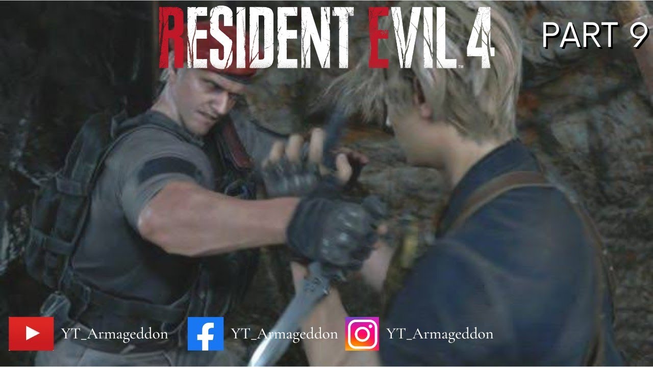 RESIDENT EVIL 4 REMAKE | VS MAYOR JACK KRAUSER PART 9 - YouTube
