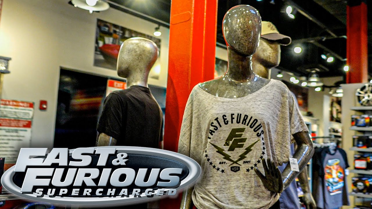 2021 return to Fast and Furious Custom Gear Shop Universal Studios ...