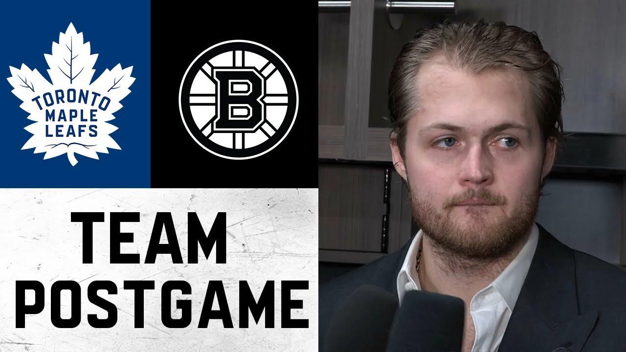 Maple Leafs Media Availability | RD1 GM7 Post Game at Boston Bruins ...