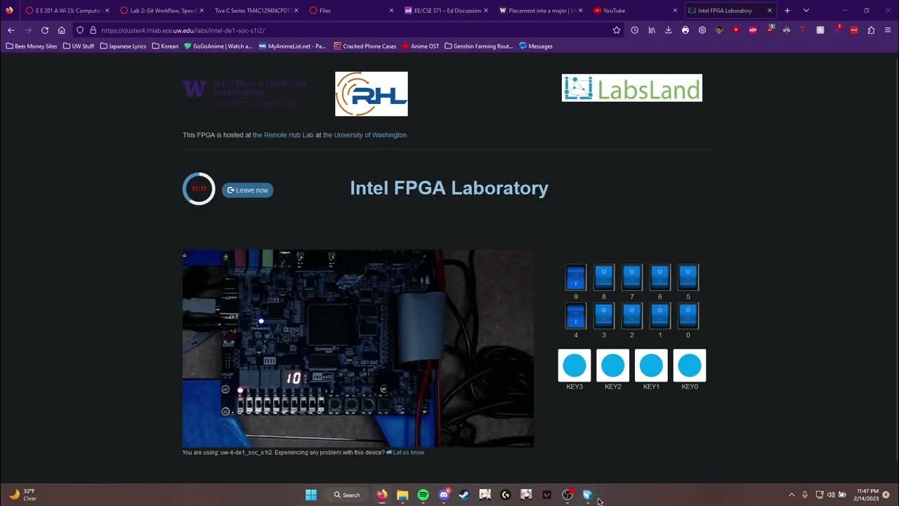 EE 371 Lab 4 Task 2 - YouTube
