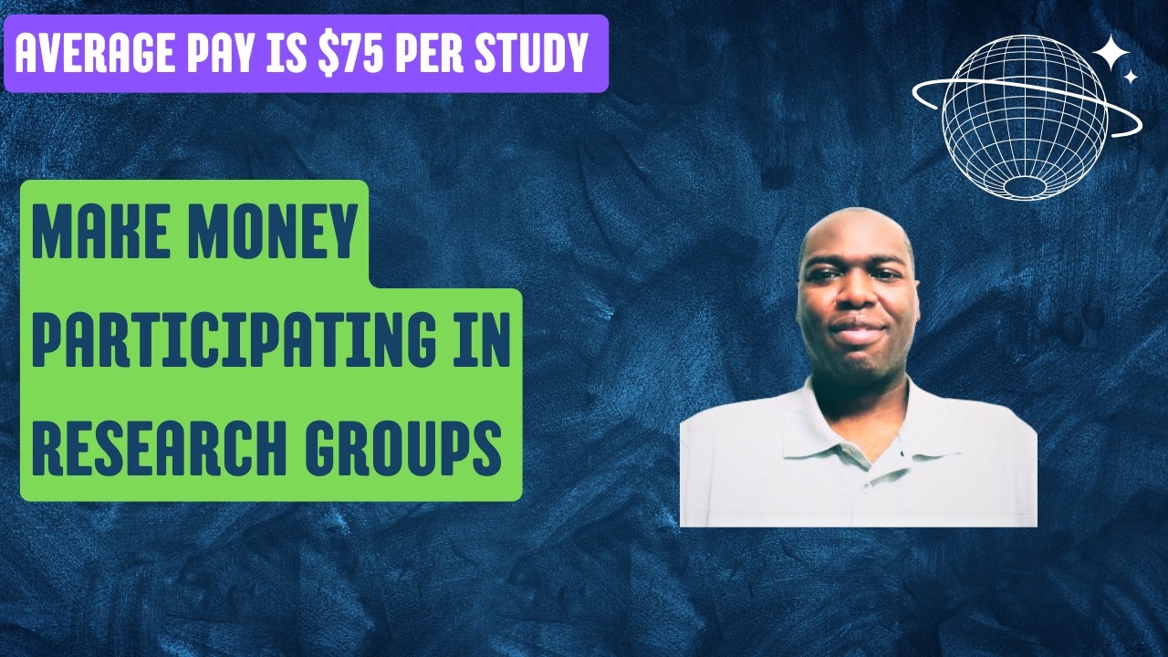 Make Money Participating In Research Studies BOTH REMOTELY And IN ...