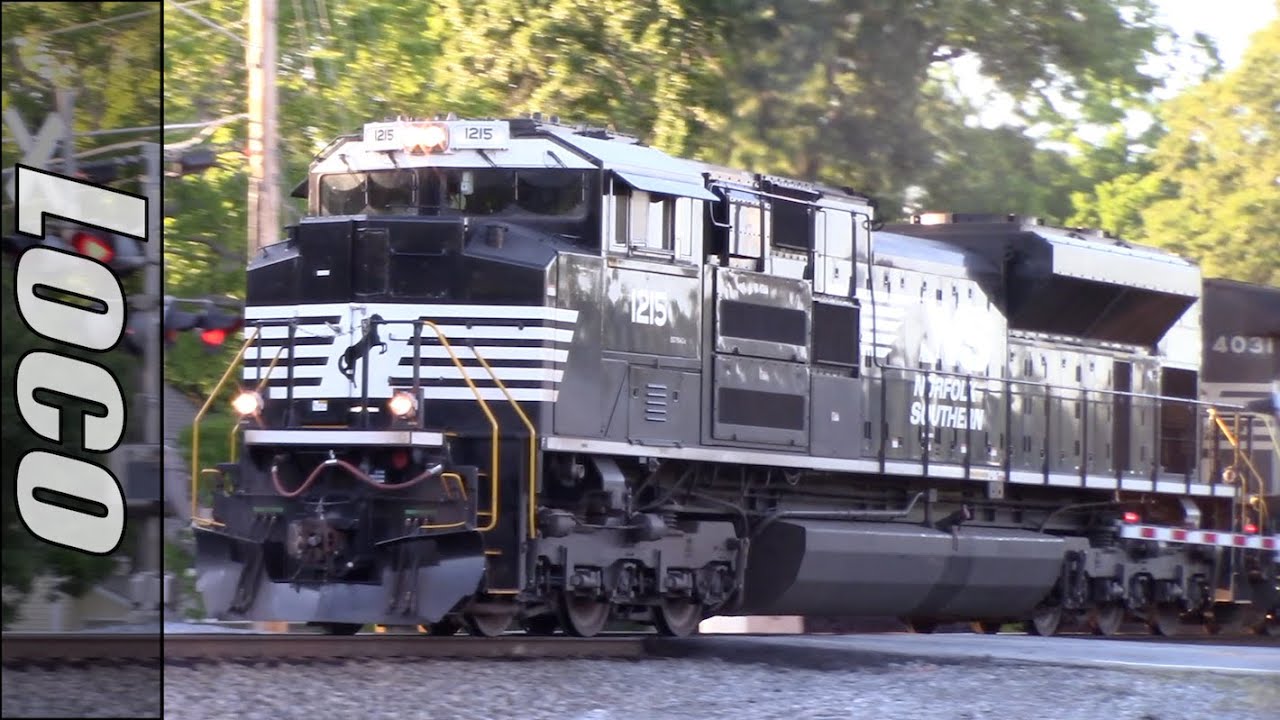 Amazing K5LLA, BNSF, Solo SD60E, and Lots More on the Norfolk Southern ...