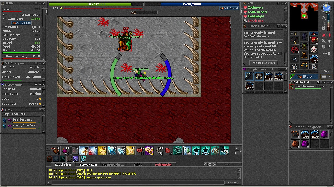 The Noxious Spawn - Boss da Serpent Spawn - Royal Paladin - YouTube